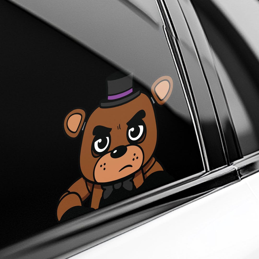 Bonnie Toy Chica Foxy Springtrap Style Peeker Peeking Car Window Decals ...