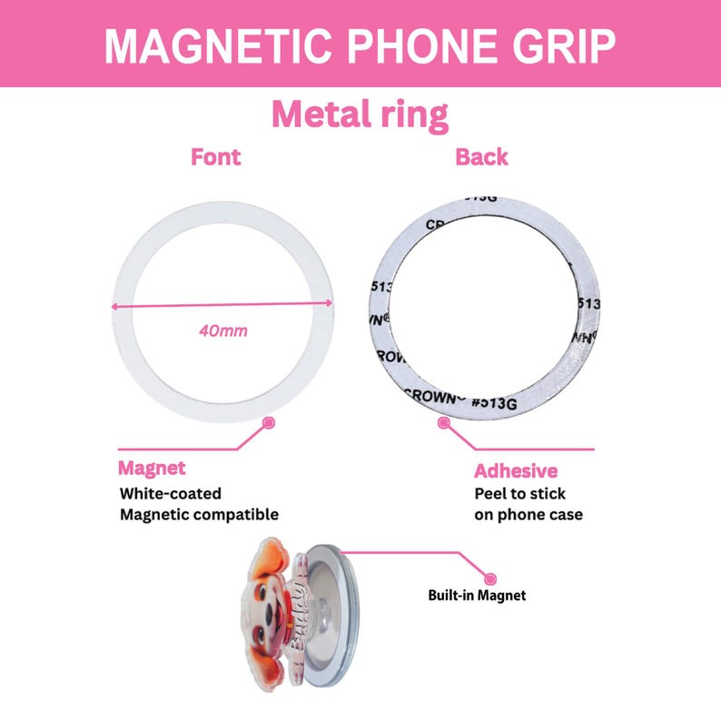 Funny Nurse Phone Grip, Born to Yap Forced to Chart, Floral Retro ...