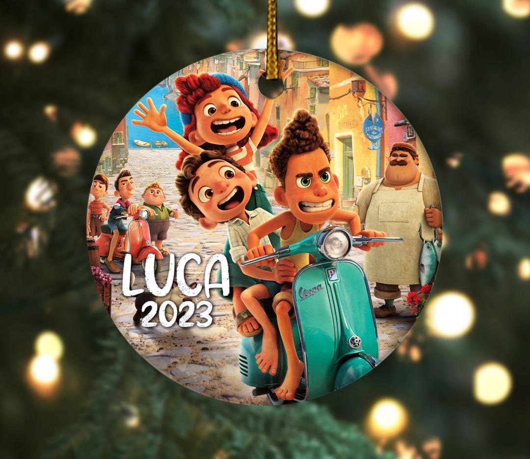 Luca Christmas Ornament, Custom Ornament, Personalized Ornament ...