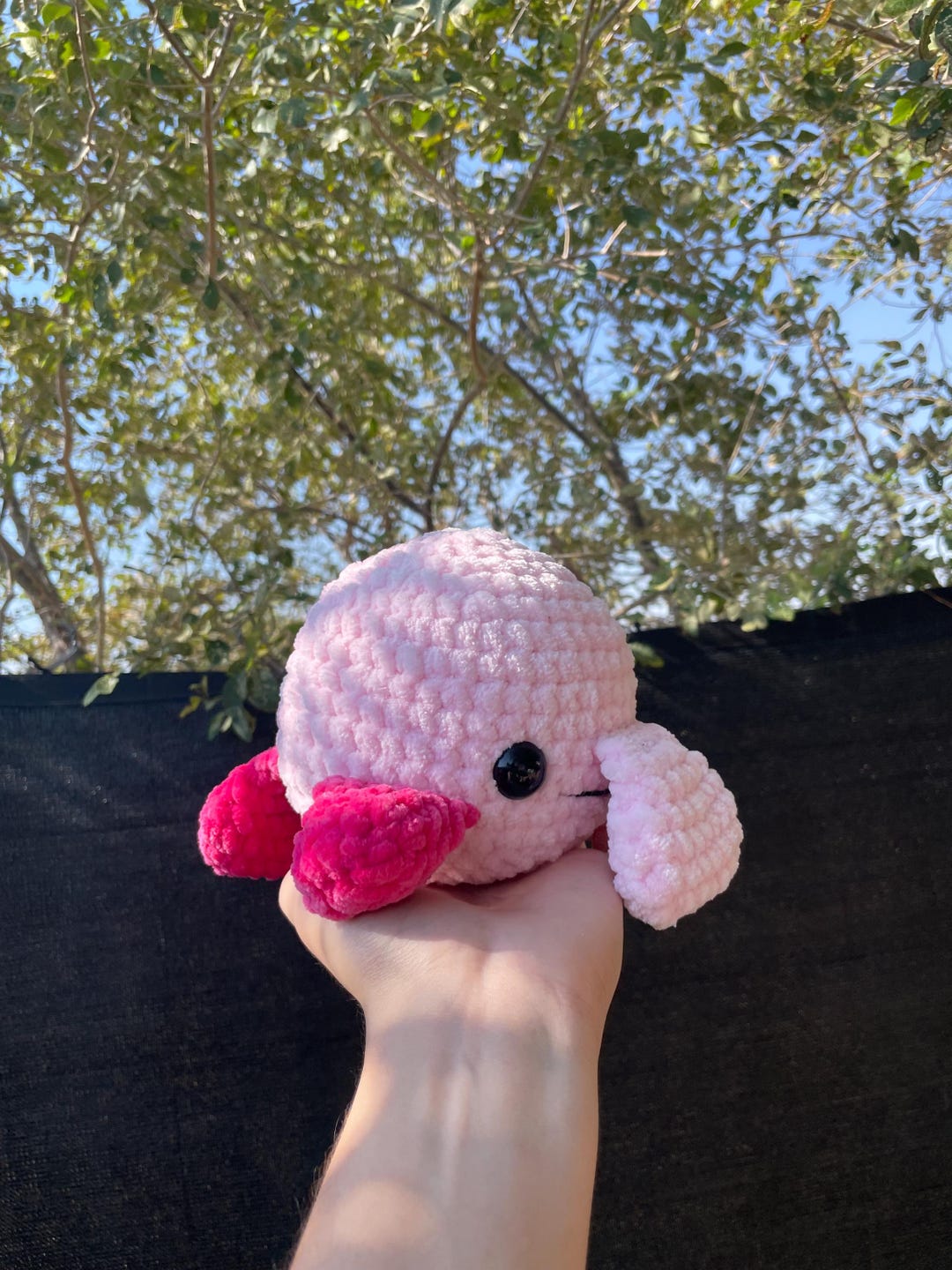 Blobfish Crochet Plush - Etsy