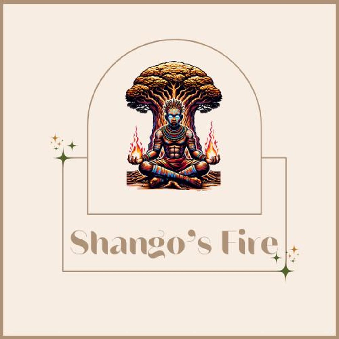 Shango's Fire Sticker - Etsy