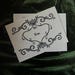 Gothic Swan & Rabbit Note Cards: Medieval Stationery Set - 6 Pack - Etsy