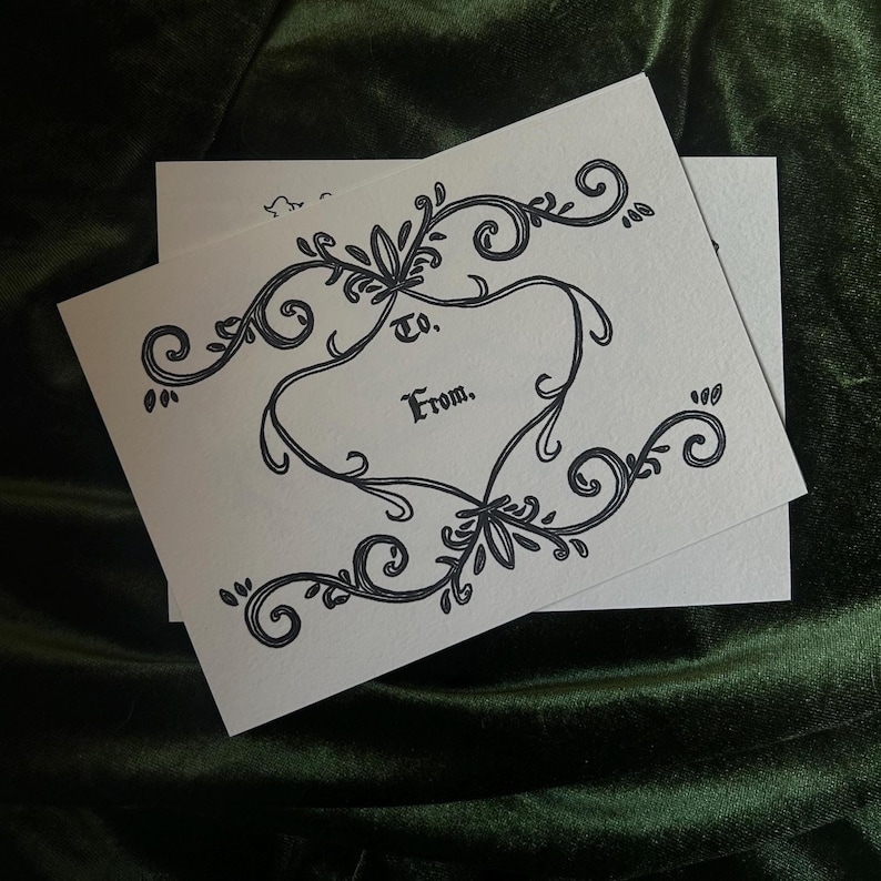 Gothic Swan & Rabbit Note Cards: Medieval Stationery Set - 6 Pack - Etsy