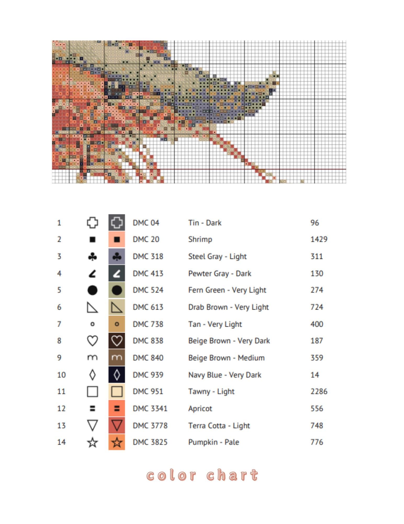 Shrimp Cowboy Cross Stitch Pattern Funny Western Prawn PDF Modern ...