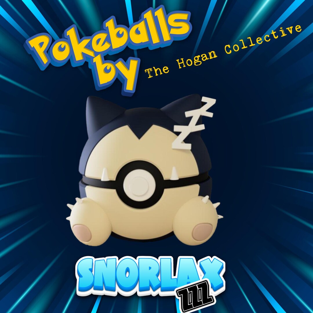 3d-printed Snorlax Inspired Orb - Cosplay & Gifts! High-quality Designs ...