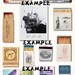 Matchbook Blank Template - Etsy