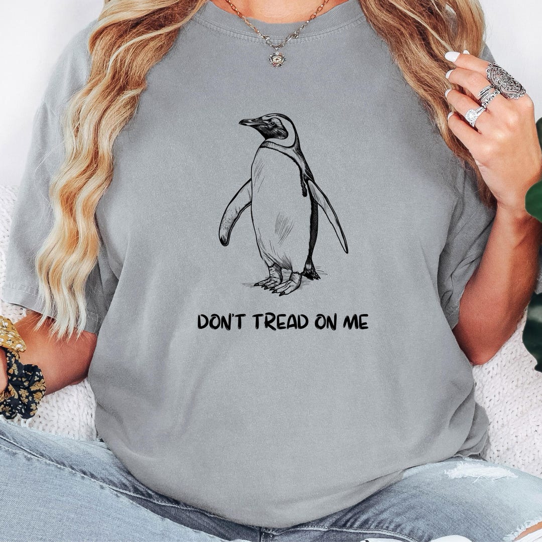 Don't Tread on Penguins, Penguins Taxex, Penguin Taxes Funny Meme Shirt ...