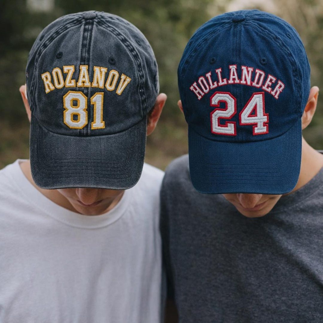 Embroidered Heated Rivalry Cap, Team Hollanov Hat, Heated Rivalry LGBT ...