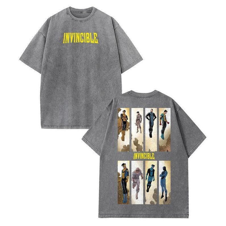 Comfort Color Limited Invincible Mark Superhero T Shirt, Unisex Shirt ...
