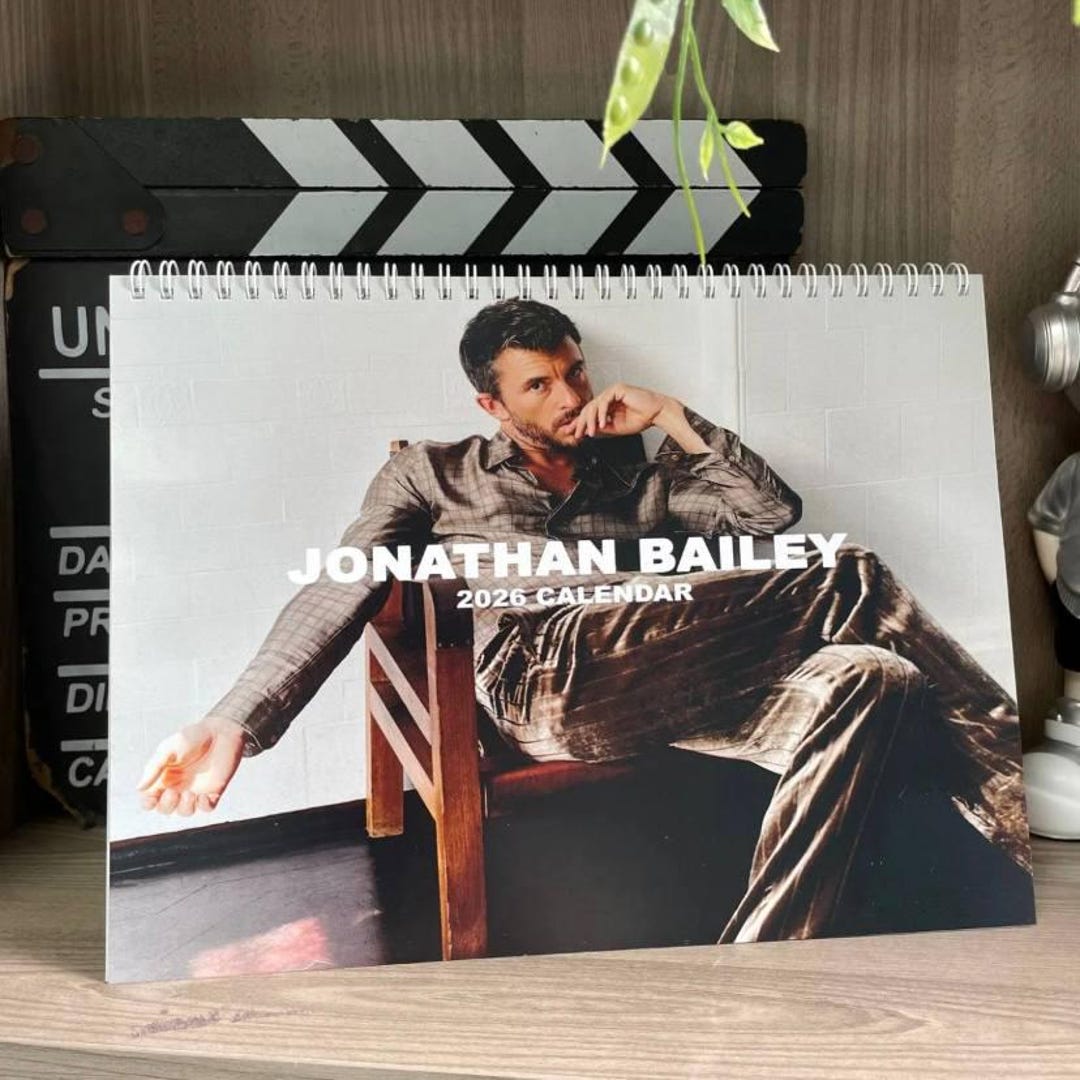 Jonathan Bailey 2026 Calendar | 2026 Wall Calendar | New Year Gift for ...