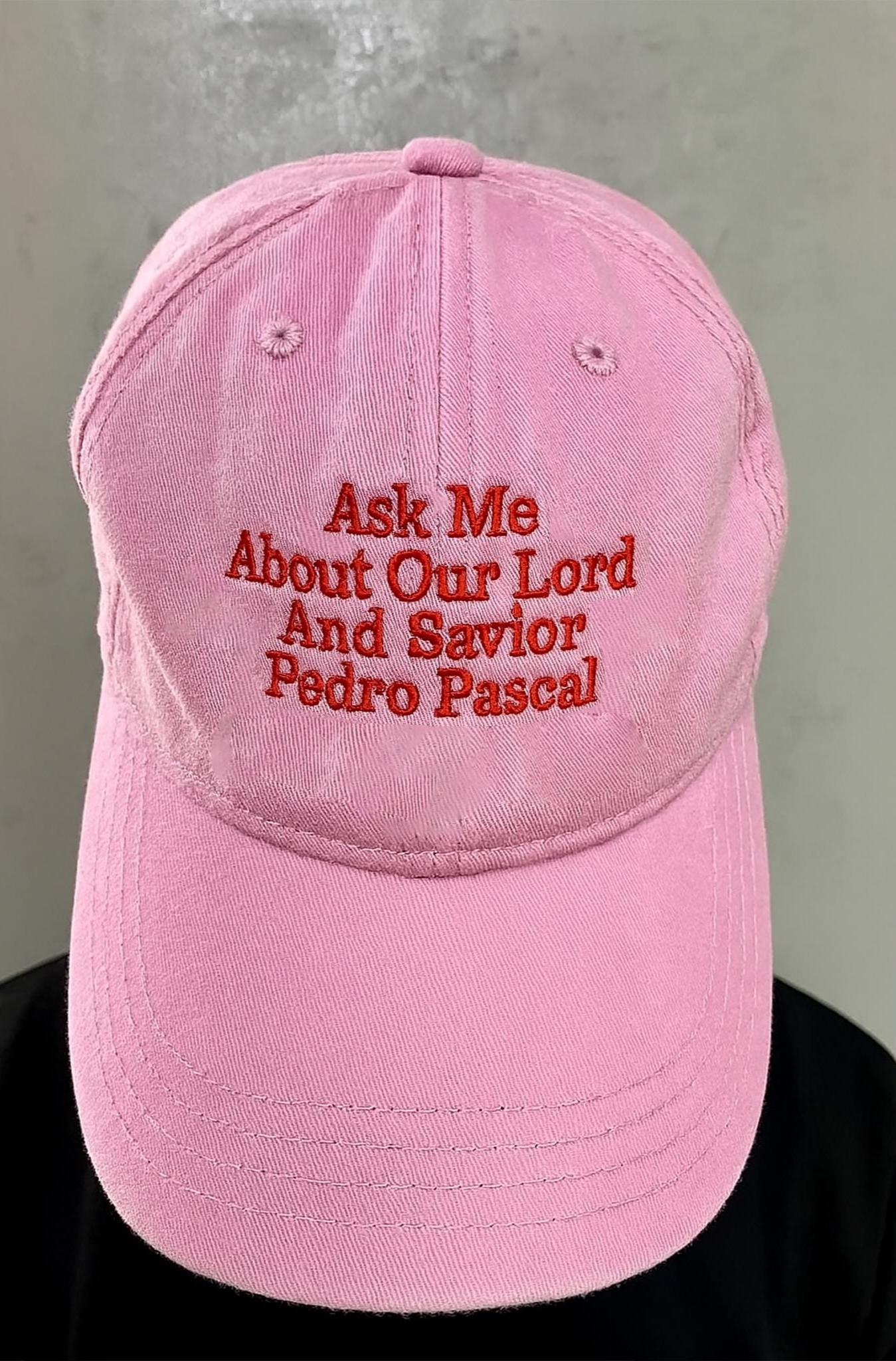 Embroidered Pedro Pascal Fan Hat, Cool Mom Hat, Movie Lover Gift, Pedro ...
