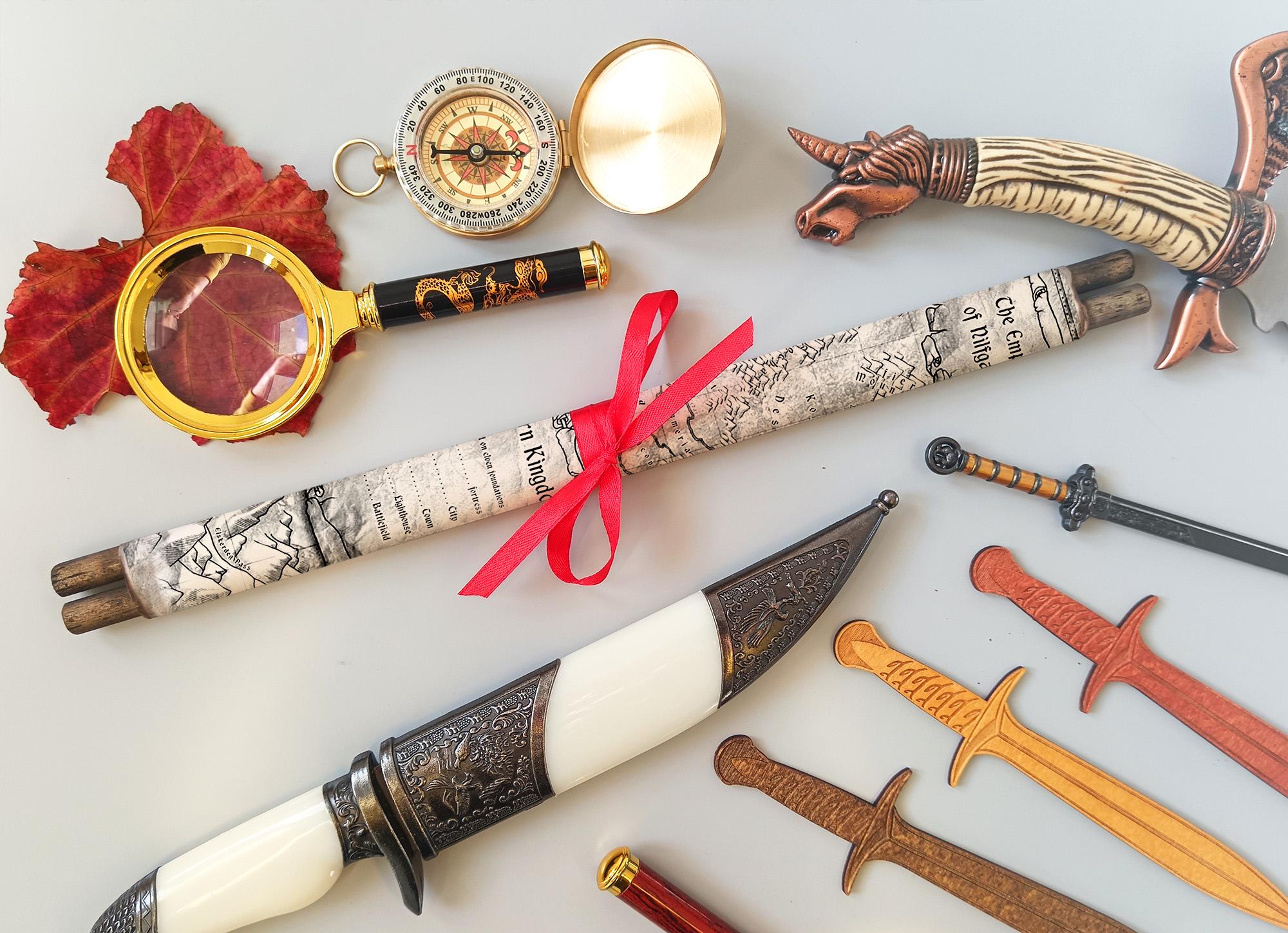 Handmade Witcher Map Scroll – Northern Realms, Fantasy World Art - Etsy