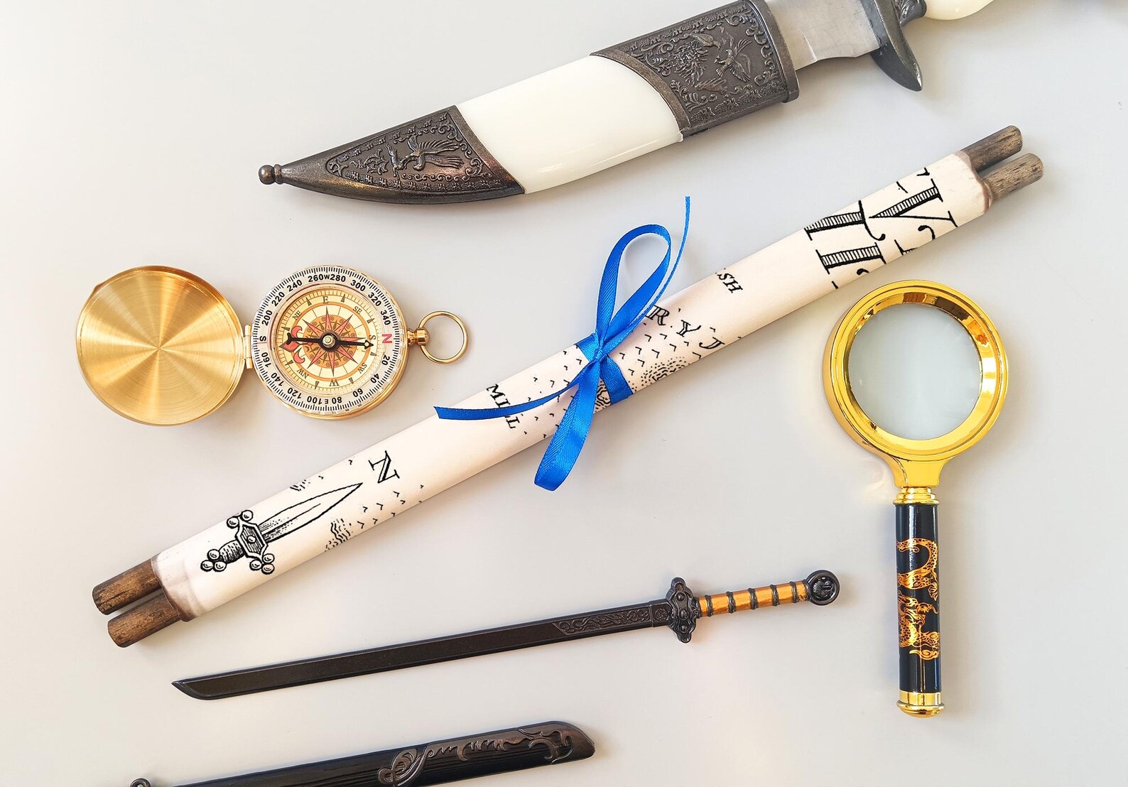 Seven Cities Map - Handmade Scroll - FREE SHIPPING, Malazan Empire Map ...