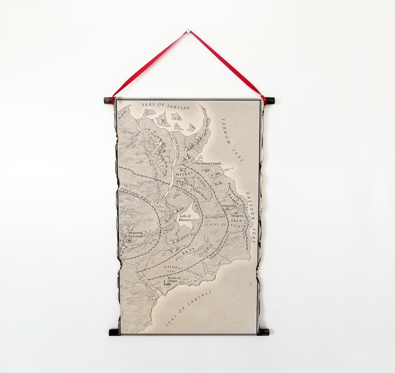 Shadow of the Leviathan Map Scroll: Tainted Cup Fantasy Art, Book Map ...