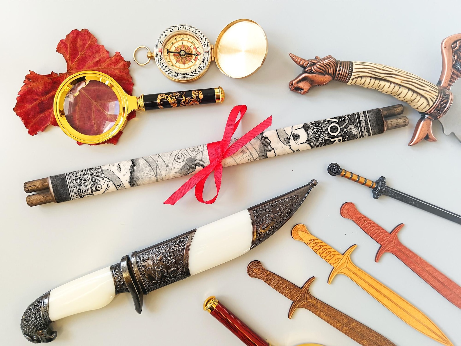 Alchemised World Map Scroll: Handmade Fantasy Art, Bookish Gift - Etsy