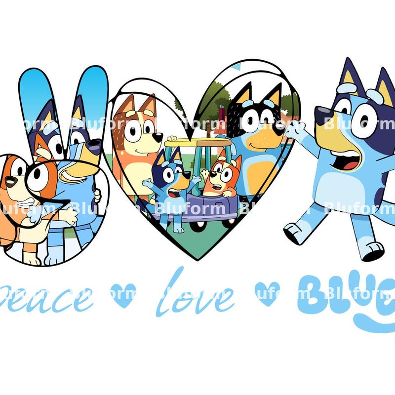 Bluey Svg Cricut - Etsy