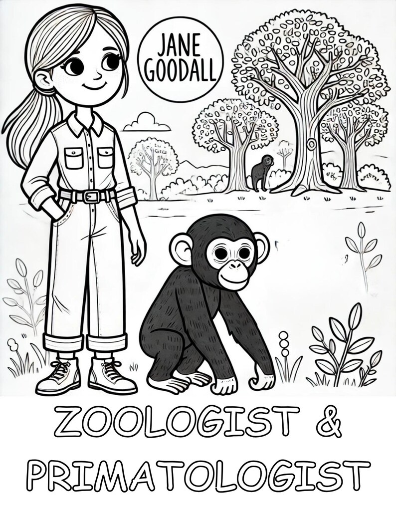 Inspirational Women Coloring Pages, Women's History Coloring, Famous ...