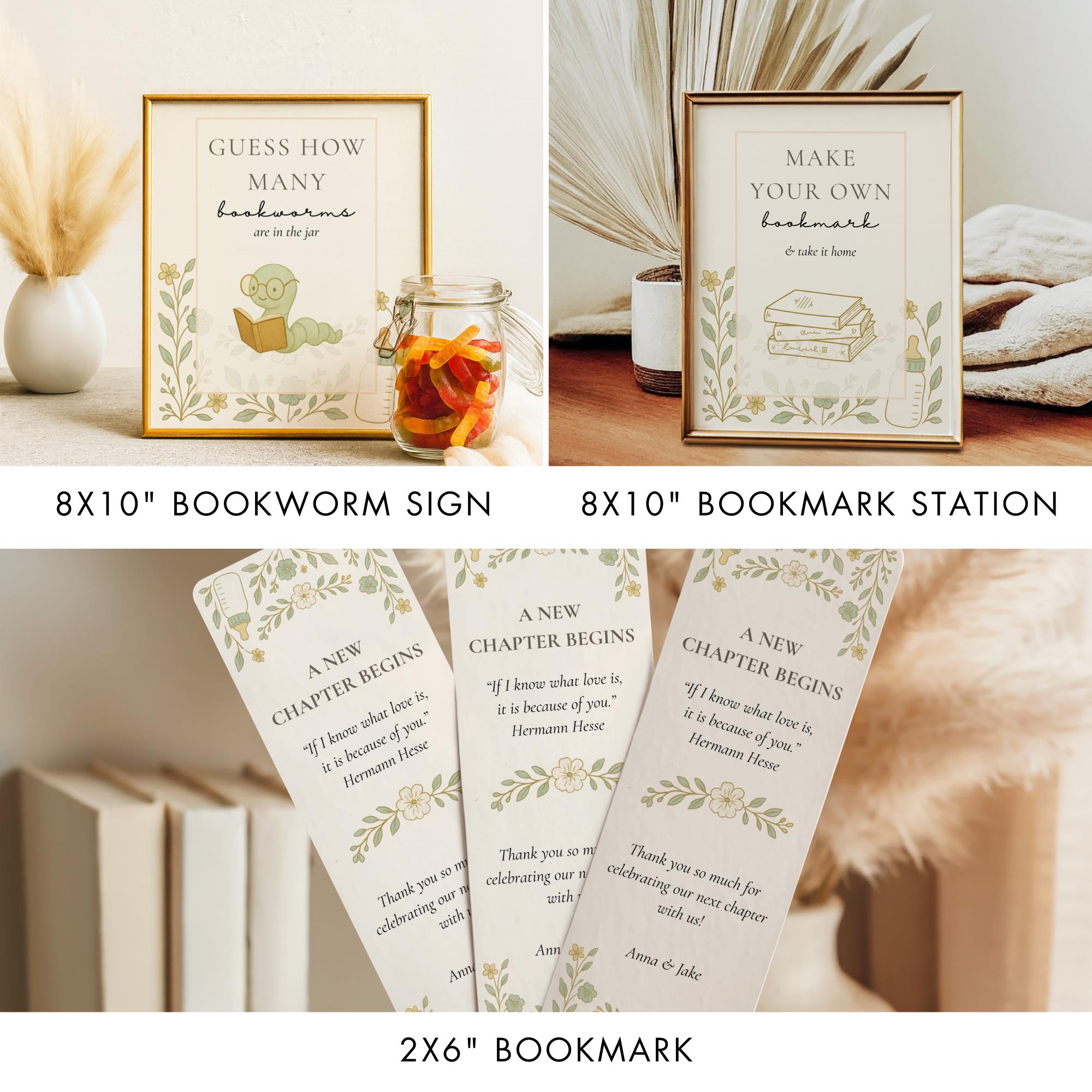 Our Next Chapter Baby Shower Bundle, A New Chapter Begins, Book Theme ...