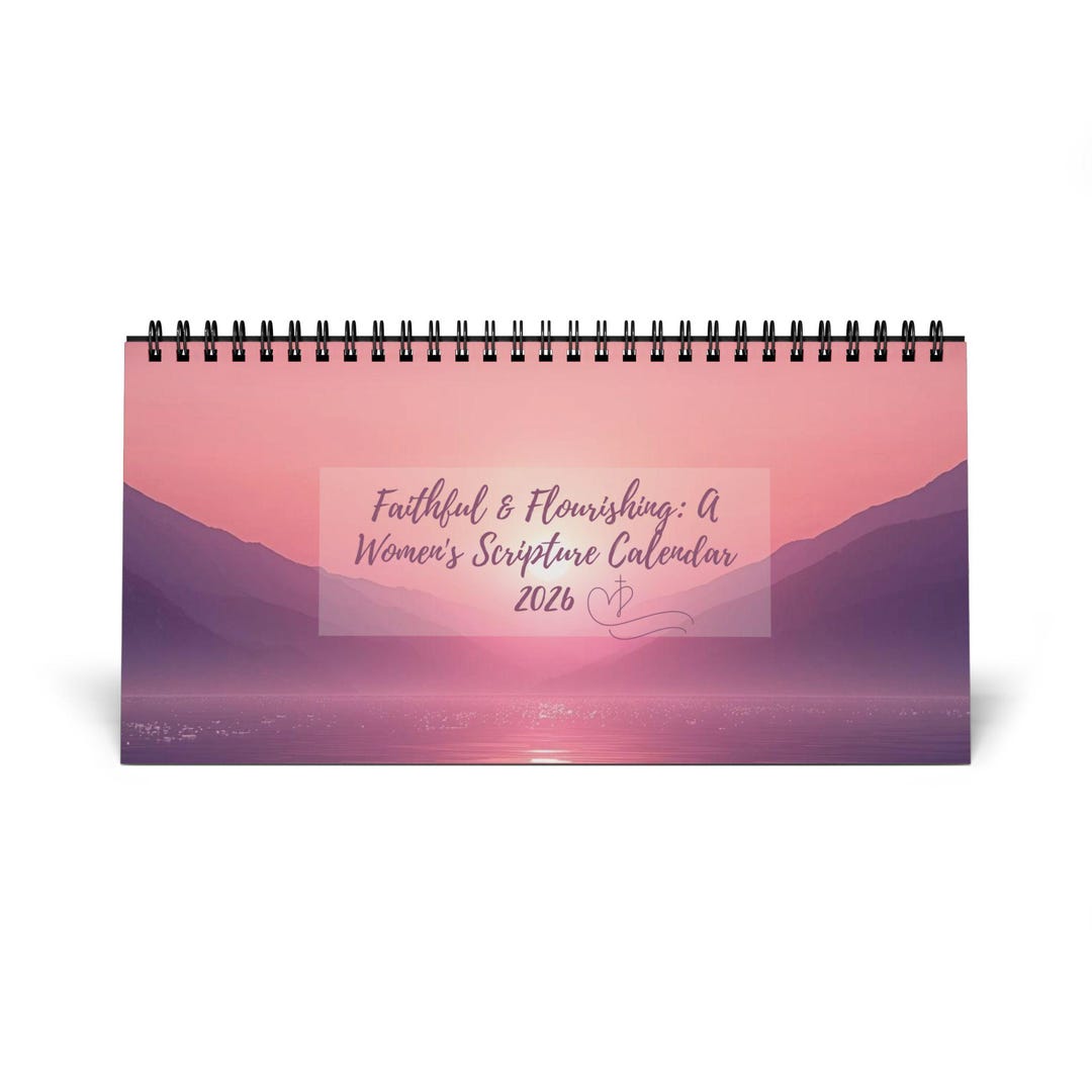 Scripture Quote Desktop Calendar | 2026 Desk Calendar With ...