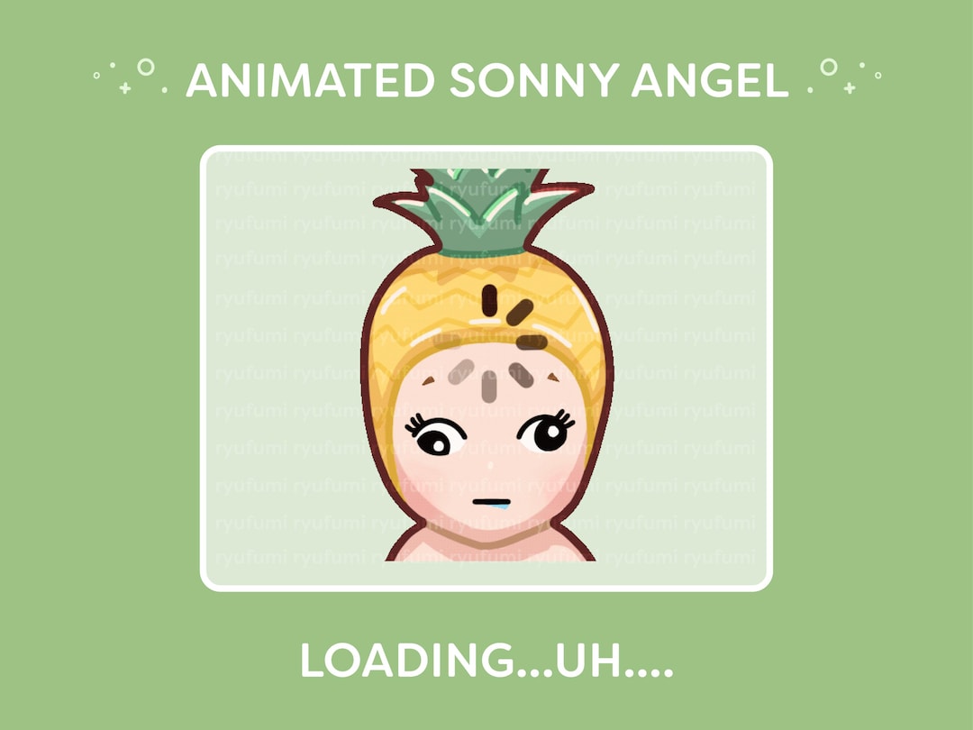 Animated Loading Sonny Angel Emote – Funny Kawaii Twitch, Youtube ...