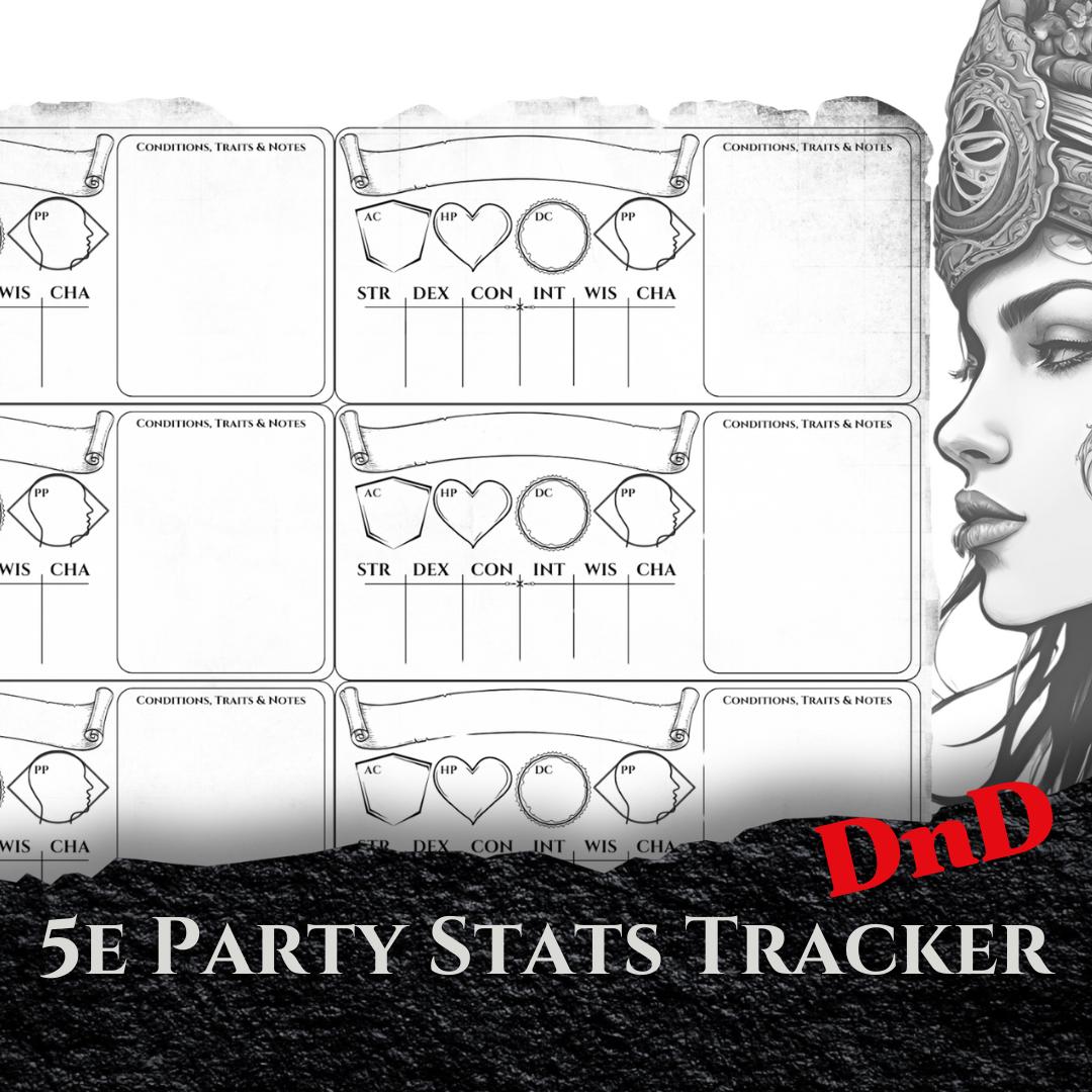 Dnd Combat Encounter Tracker 5e | Initiative | Party Stats | BBEG ...