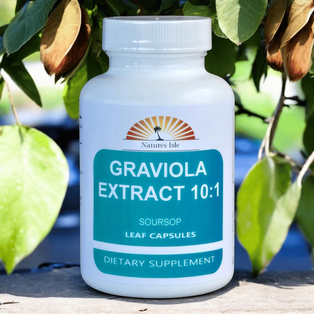 Graviola Soursop Extract 10:1 Capsules - Etsy