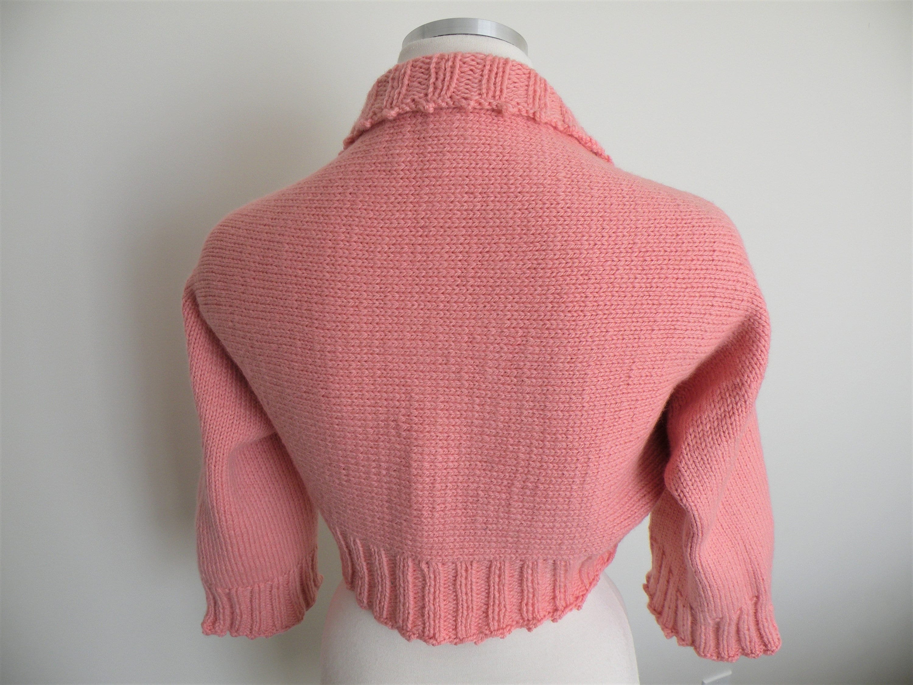 Merino Wool Knit Shrug: Women's Bolero Cardigan - Etsy