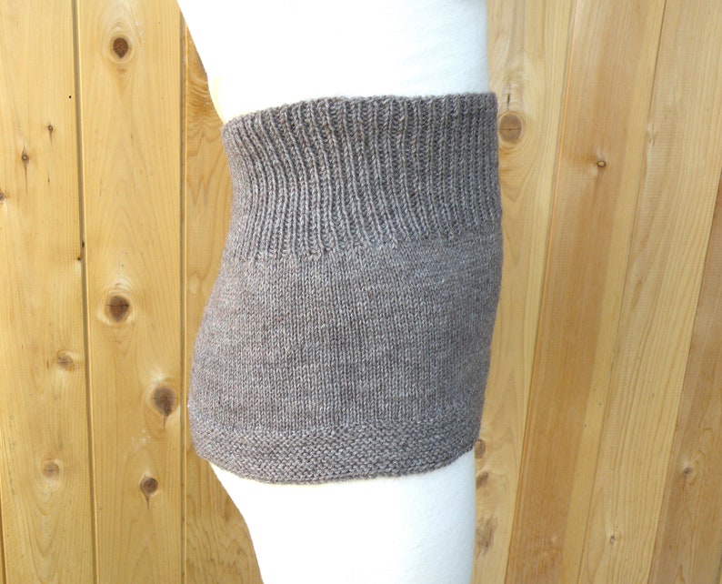 Knit Merino Wool Back Warmer: Unisex Kidney Support, Ballet Dance Warm ...
