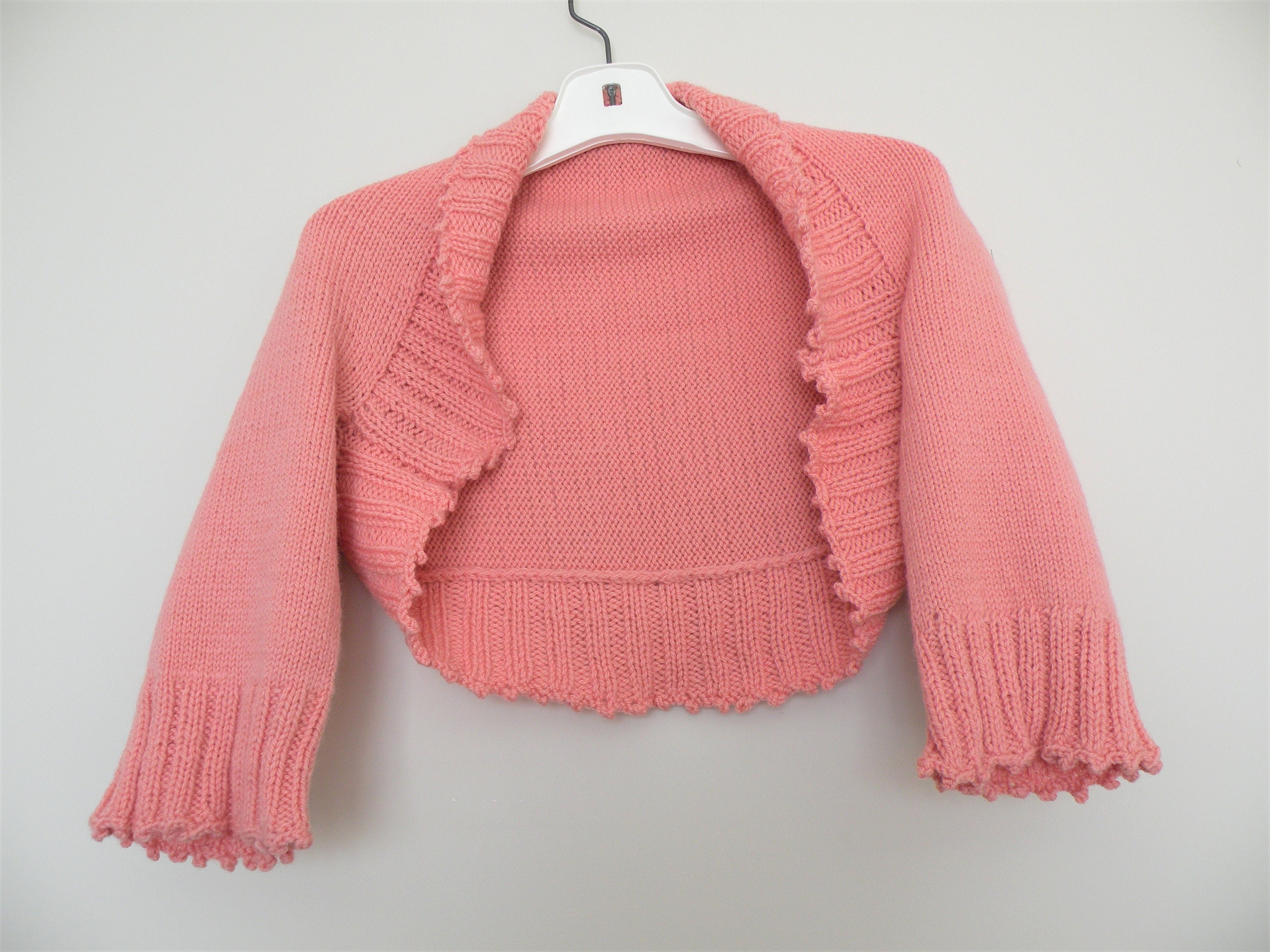 Merino Wool Knit Shrug: Women's Bolero Cardigan - Etsy