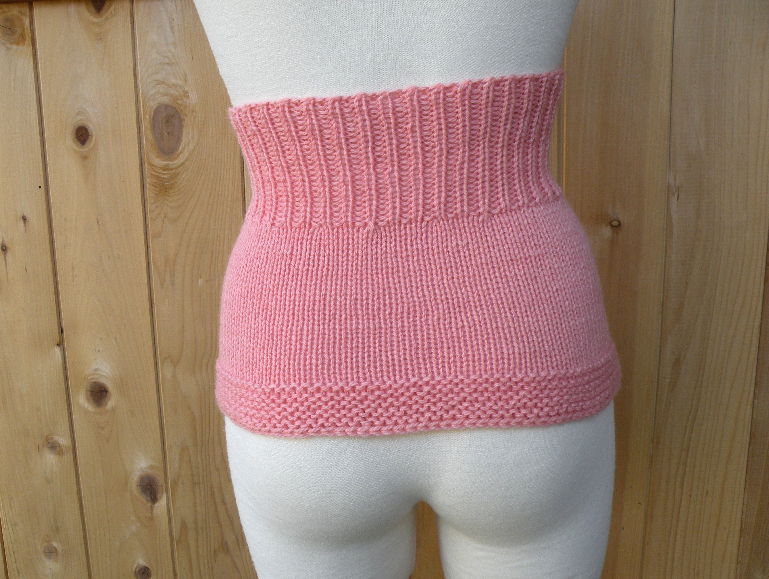 Hand Knit Merino Wool Back Warmer: Ballet, Yoga, Pilates - Etsy