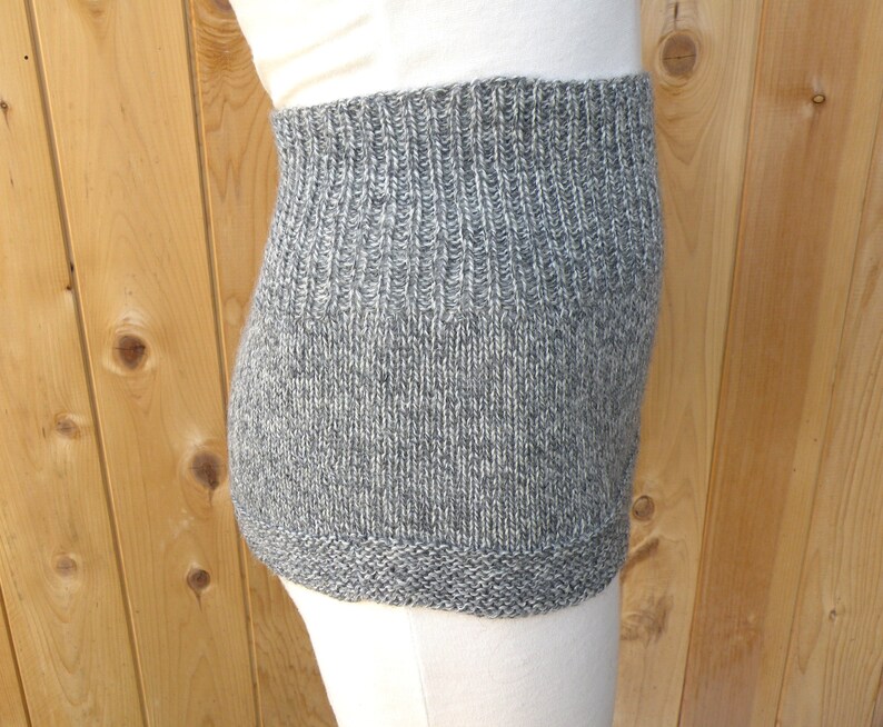 Hand Knit Merino Wool Back Warmer: Ballet, Yoga, Pilates - Etsy