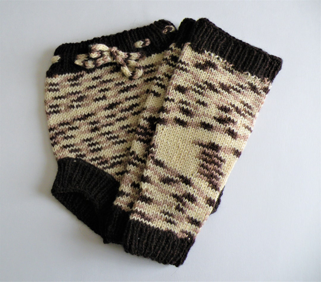 Hand-knit Wool Diaper Cover Soaker With Leg Warmers: 12-18 Months - Etsy
