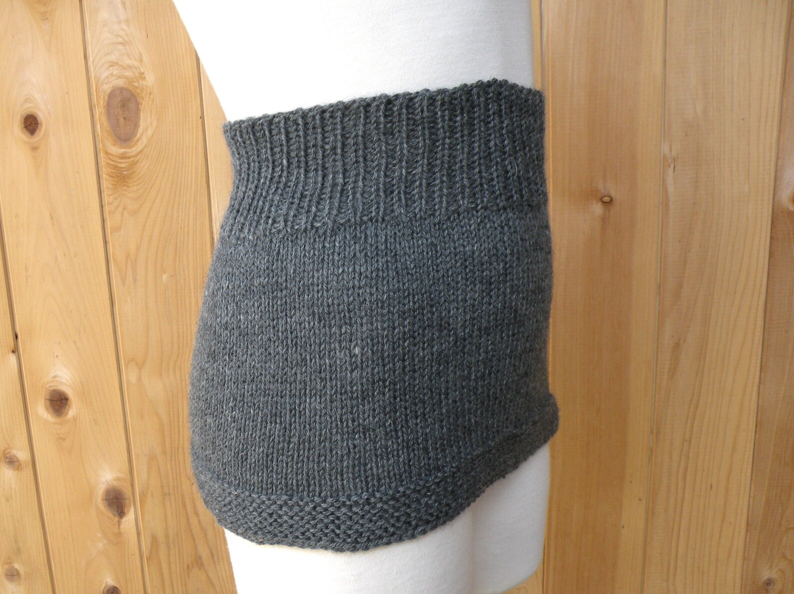 Hand Knit Merino Wool Back Warmer: Unisex Kidney Support - Etsy
