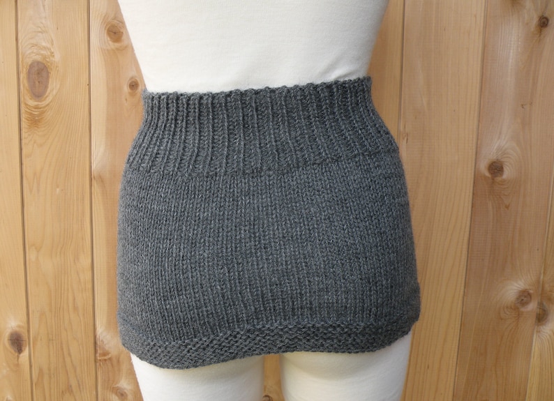 Hand Knit Merino Wool Back Warmer: Unisex Kidney Support - Etsy