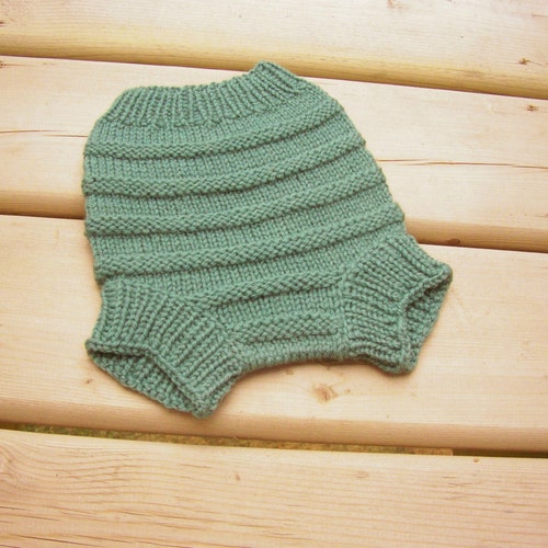 Knitting PATTERN Diaper Cover Knitted Baby Bloomers Baby Pants | Etsy
