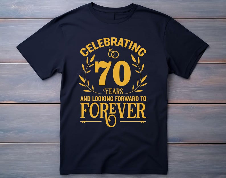Celebrating 70 Years Wedding Anniversary SVG, 70th Marriage Anniversary ...