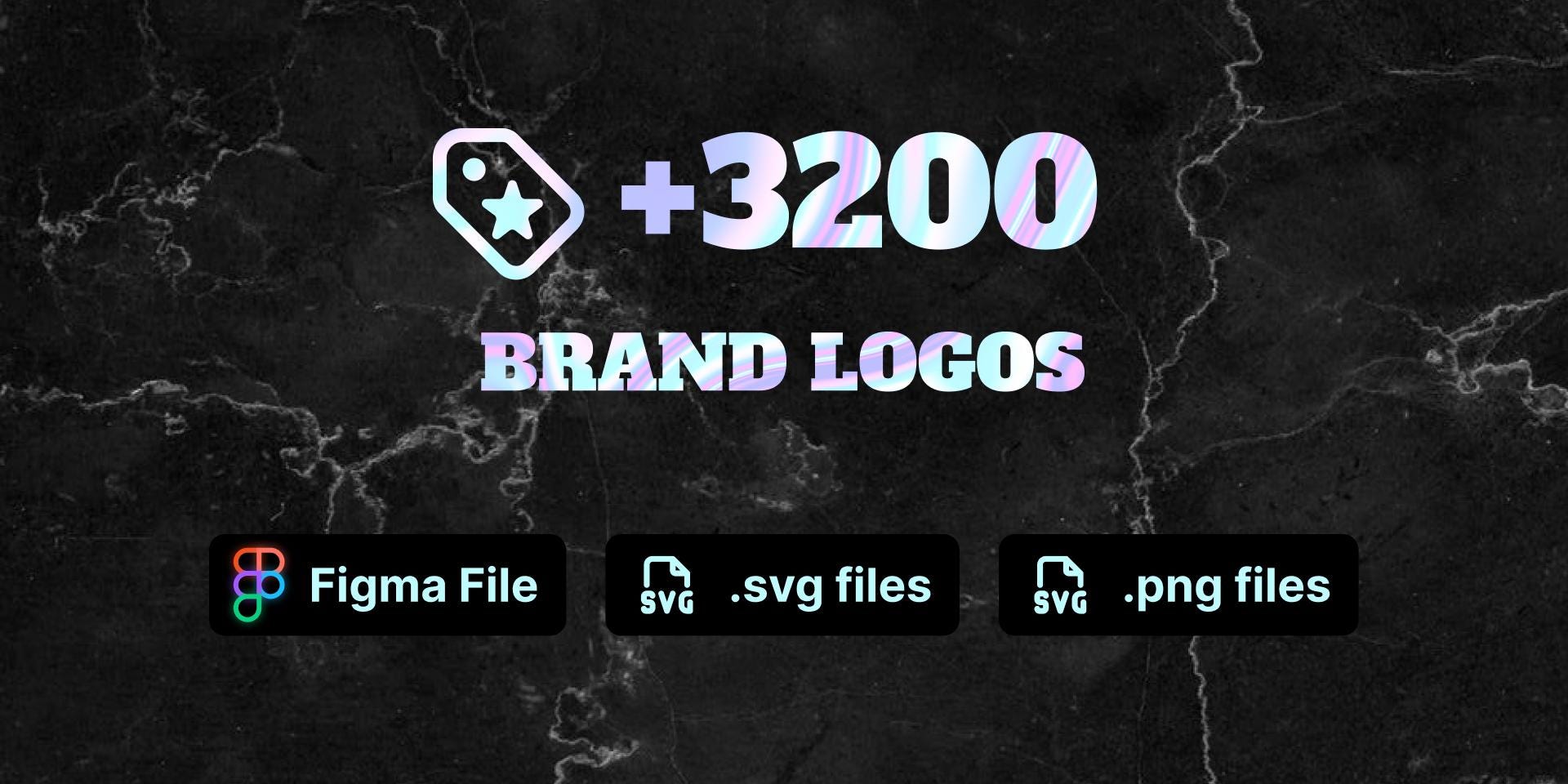 3000+ Black Brand Logos: Vector SVG Figma File (digital Download) - Etsy
