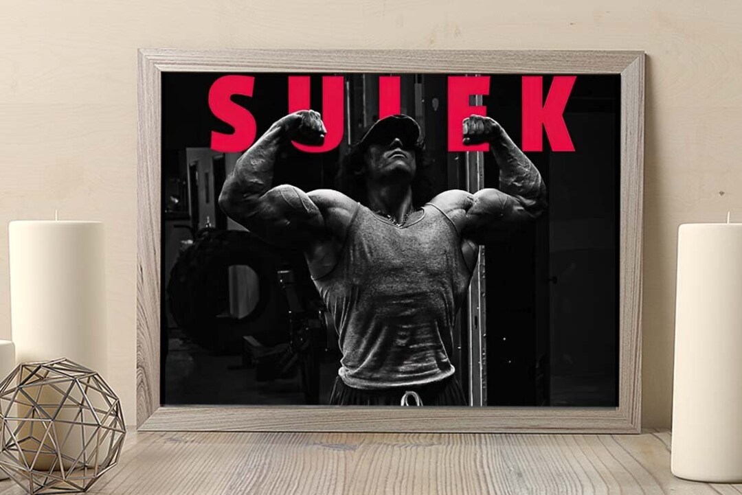Sam Sulek Body Building Insipration Poster, Print in USA - Etsy