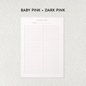 Printable To-do List Template | A4 & A5 | Fillable PDF | 8 Color ...