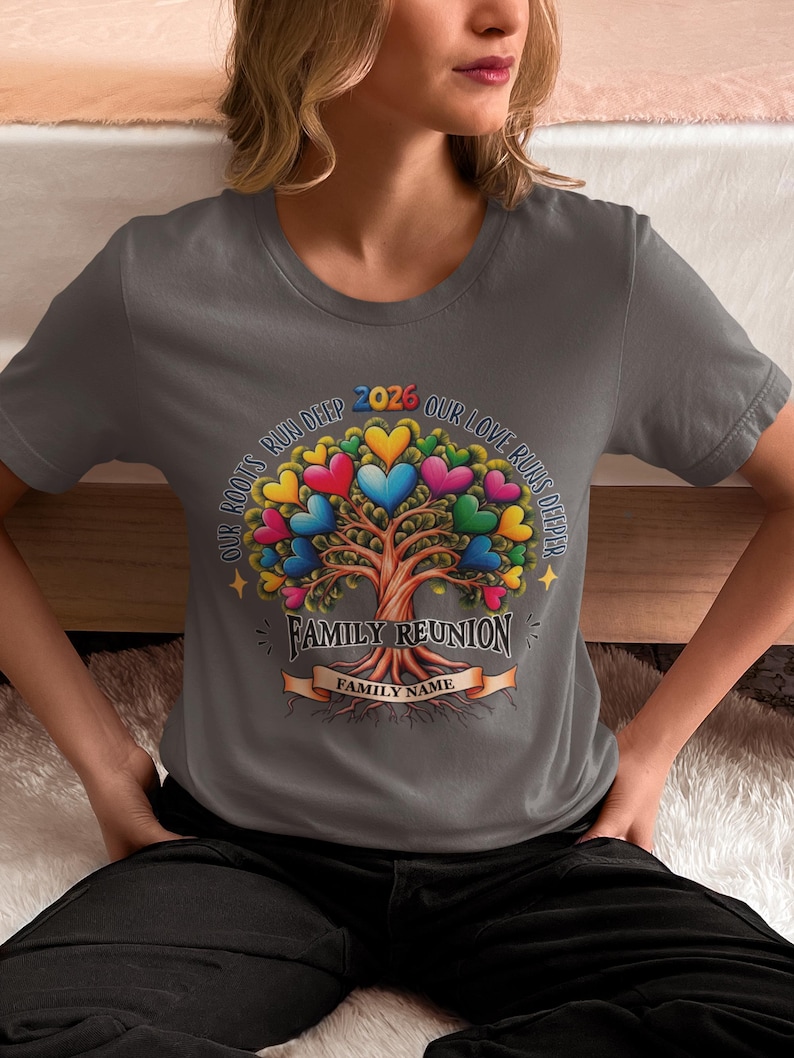 Family Reunion DTF Transfer: Custom Apparel Design - Etsy