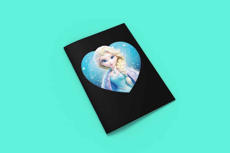 Elsa DTF Transfer, Disney Princess Heat Press Design - Etsy