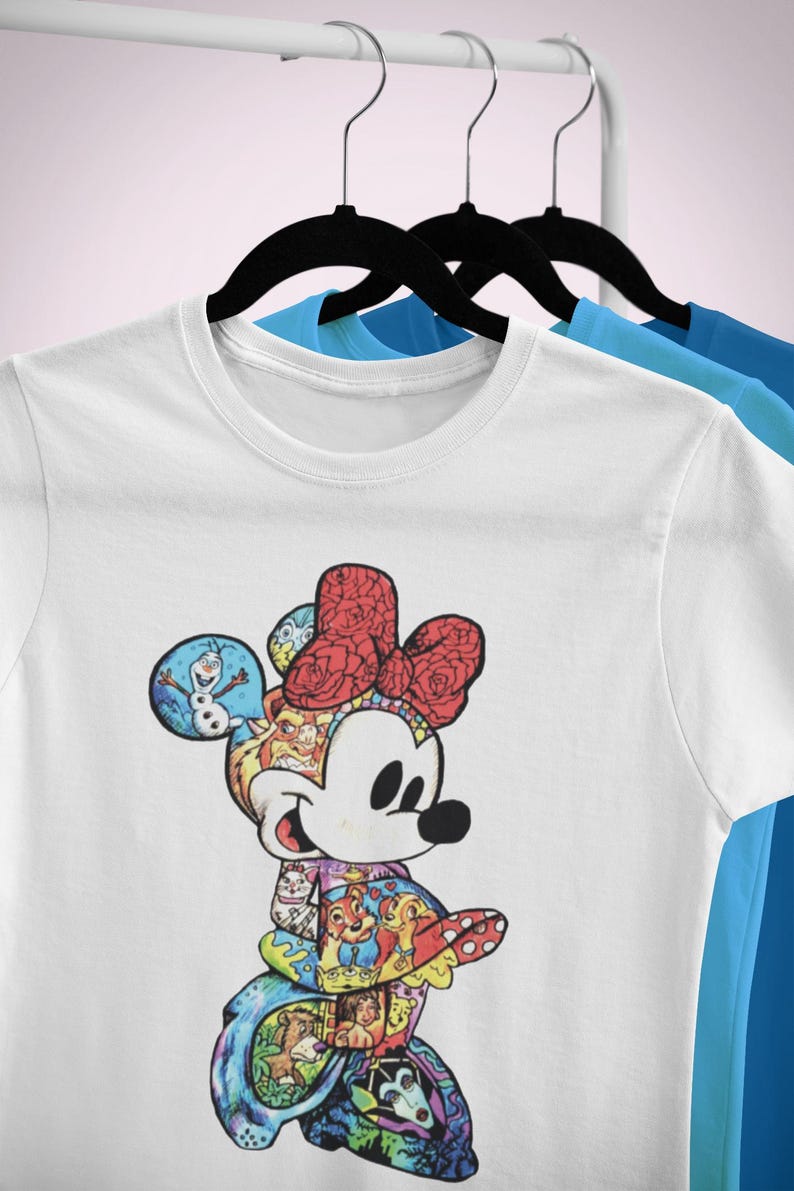 Mickey & Minnie Mouse Cartoon DTF Transfer: Family Trip Ready - Etsy