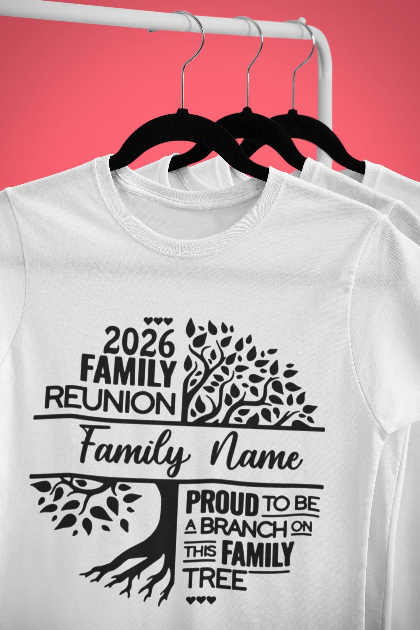 Family Reunion DTF Transfer: Custom Apparel Design - Etsy