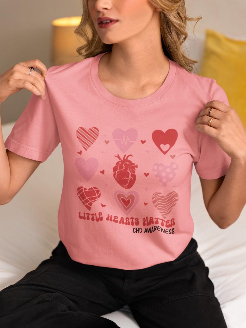 Little Hearts Matter CHD Awareness DTF - Ready to Press - Etsy UK