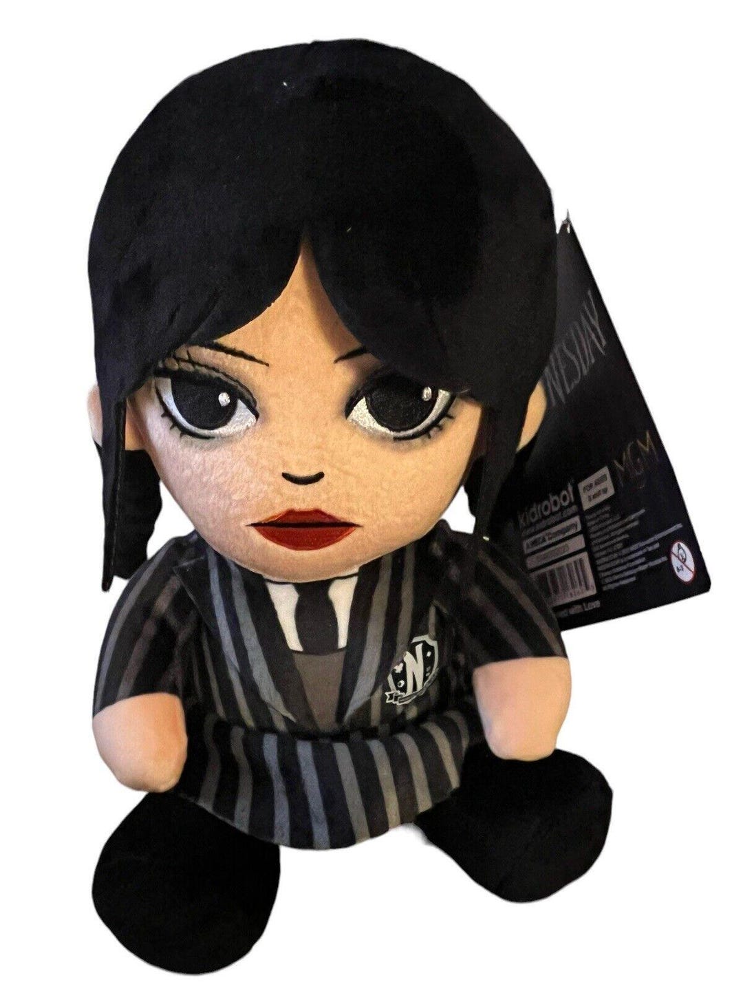 Kidrobot Plush NEW Wednesday Addams Family 8 in Phunny NWT Doll Stuffed ...