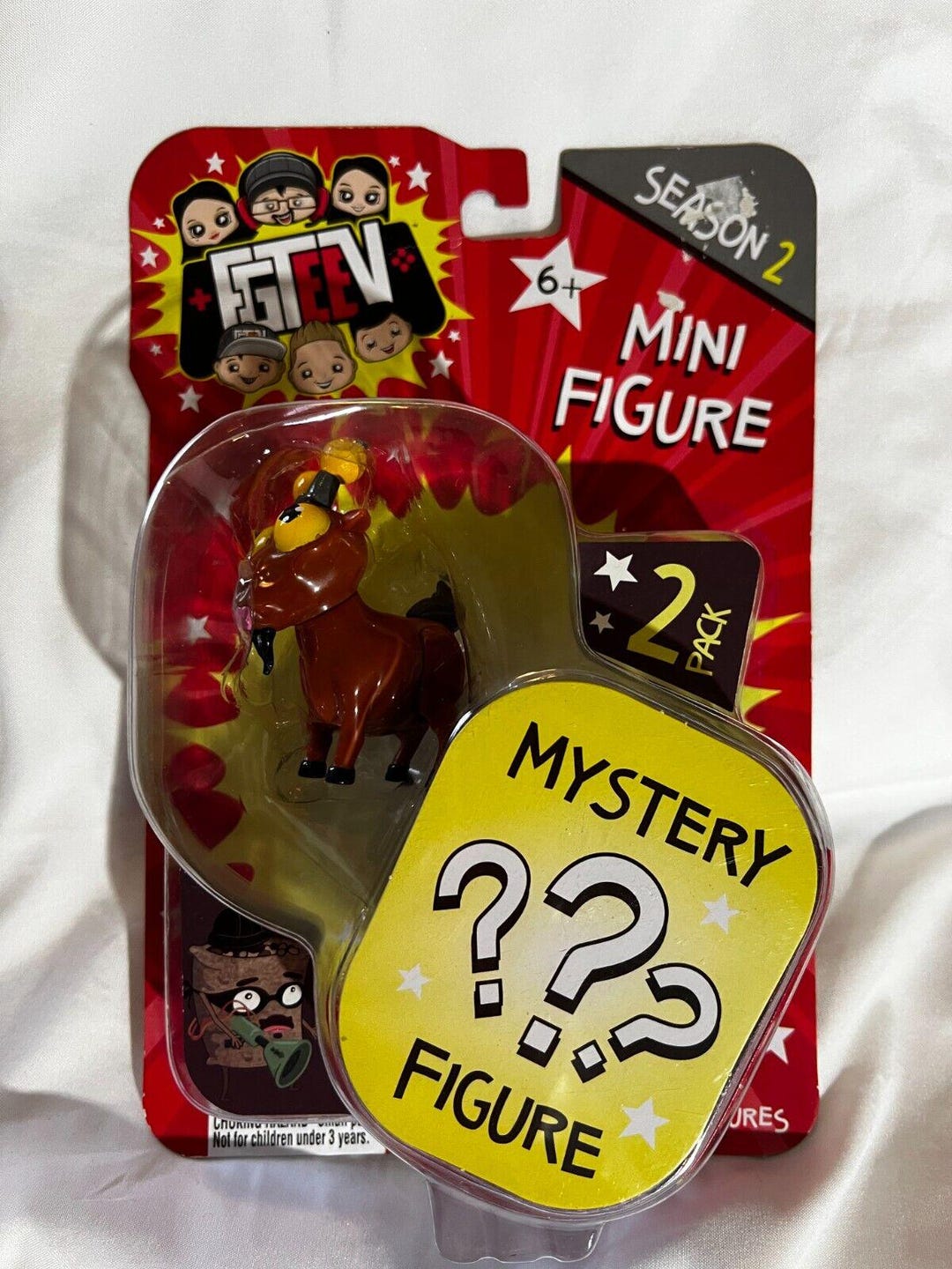 FGTEEV Mystery Mini Figures 2 Pack Season Two GOATY New 2020 Bonkers ...