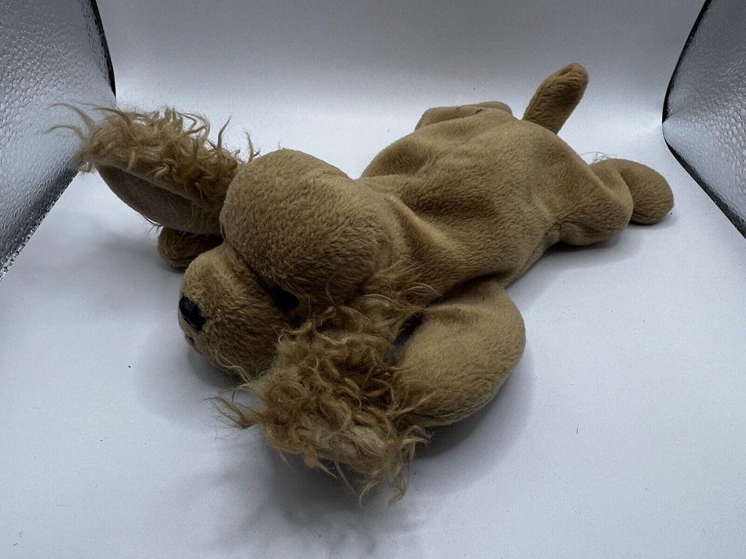 TY Beanie Baby Babies Stuffed Animal Plush Dog Spunky 1997 - Etsy