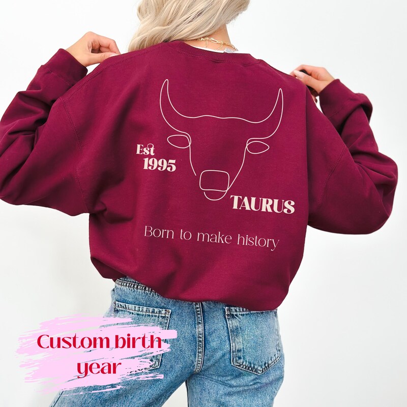 Taurus Jumper - Etsy