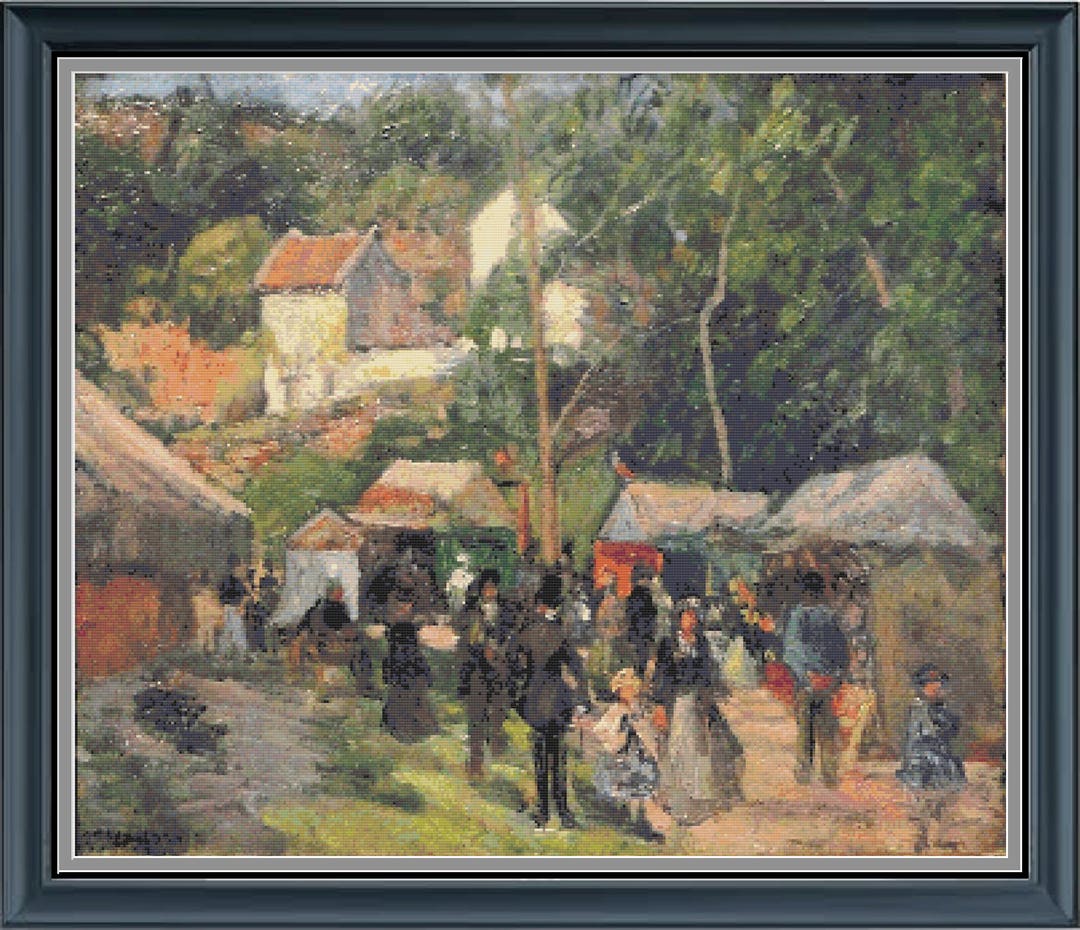 Festival at the Hermitage Cross Stitch Pattern PDF Download Adapted ...