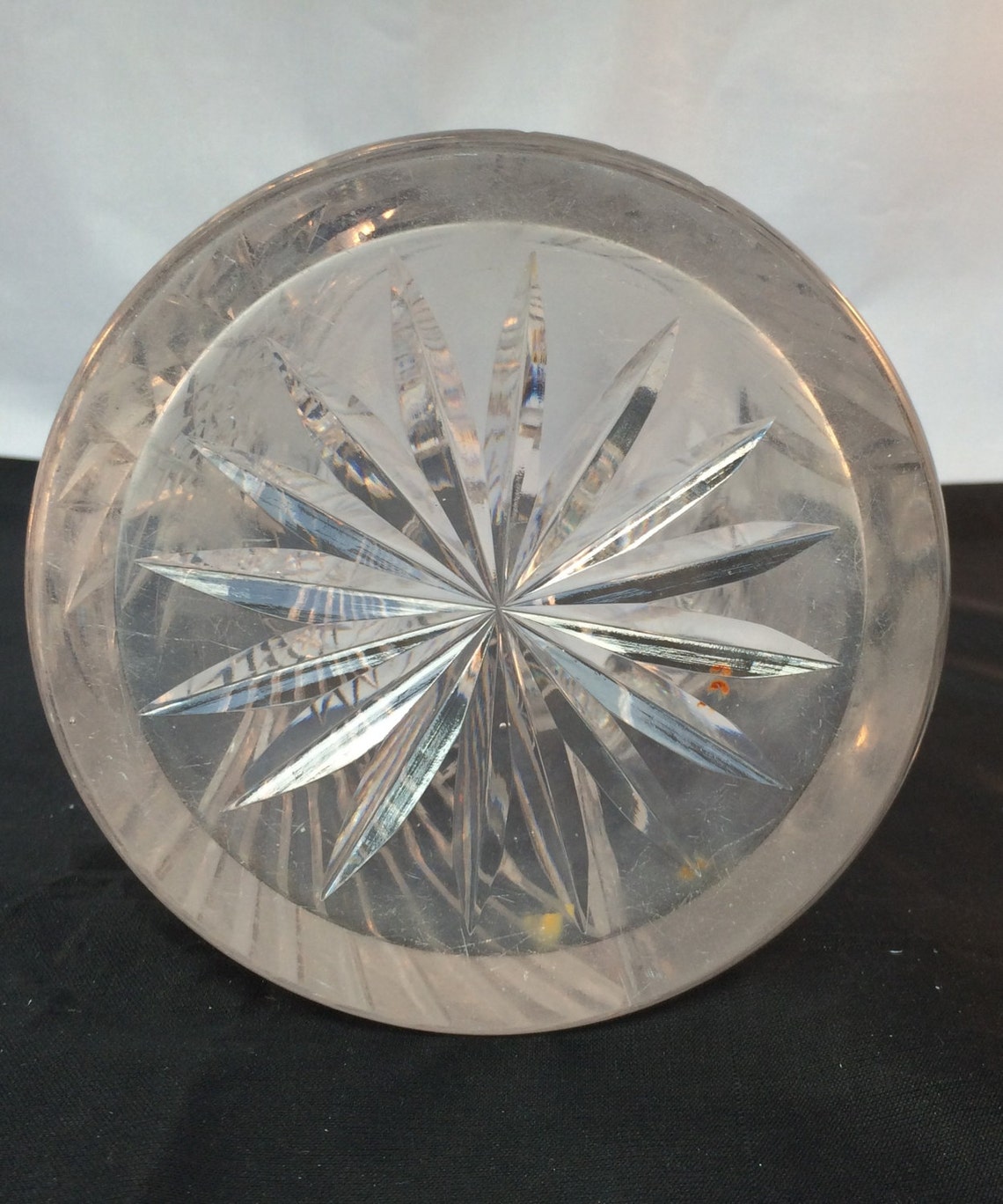 ABP American Brilliant Period Cut Glass Pitcher Circa 1900 Perfect ...